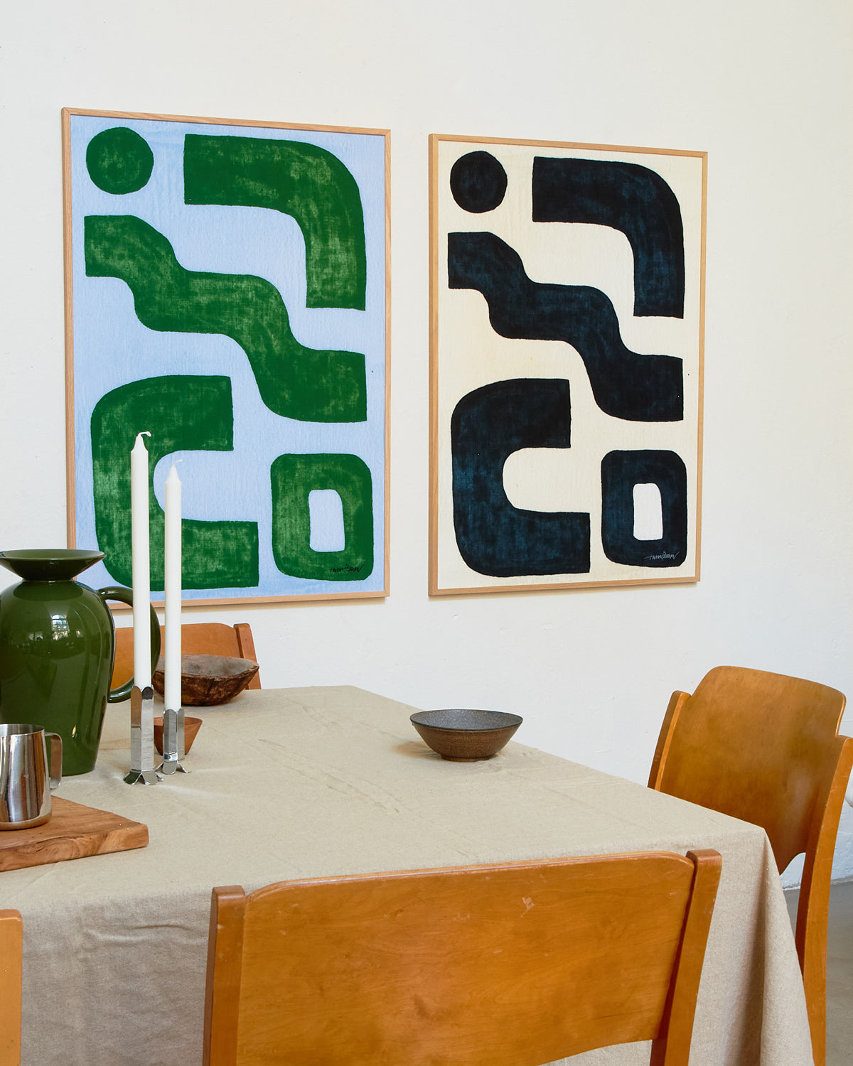 Linen poster collection | Hanna Petersson | Wall of Art