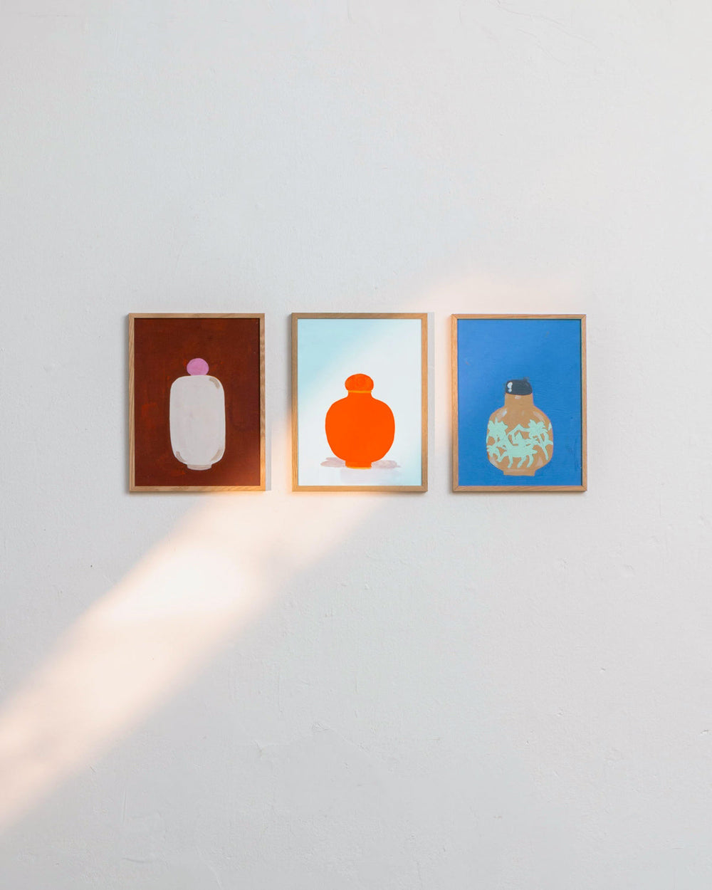 COLLECTIBLES 2 | Poster in blue | Amanda Åkerman