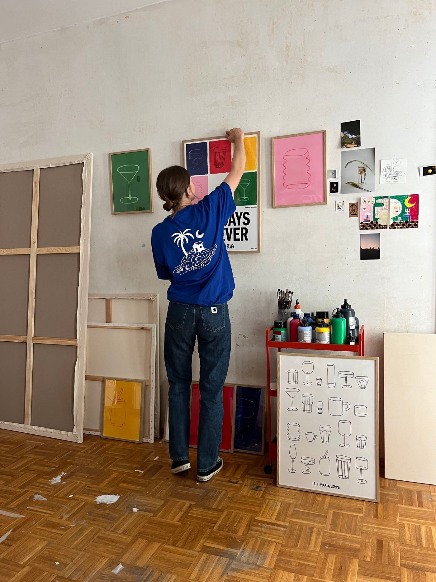 Holidays forever | Grafisk poster | Isis|Maria