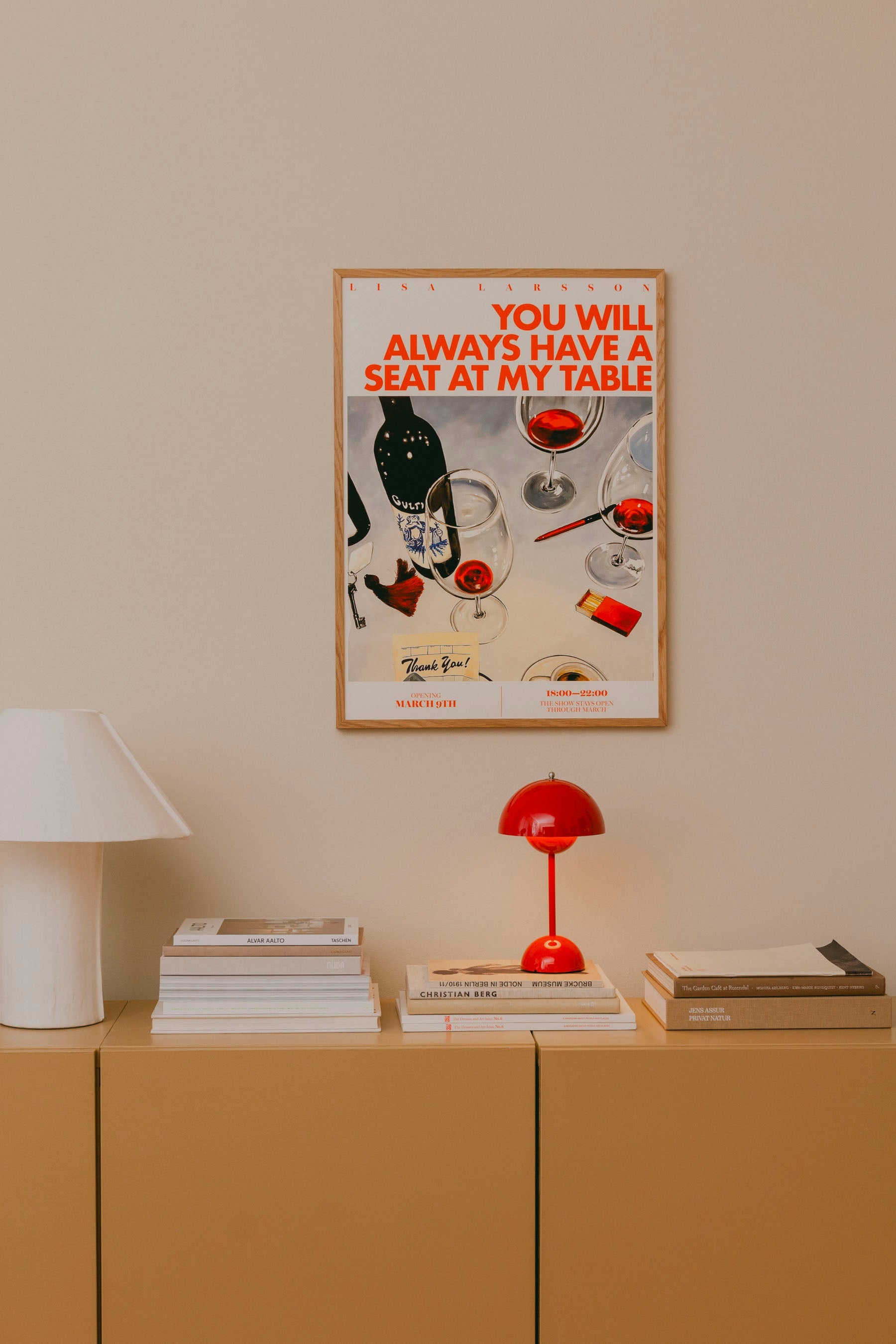 You will always have a seat at my table 1 | Lisa Larsson