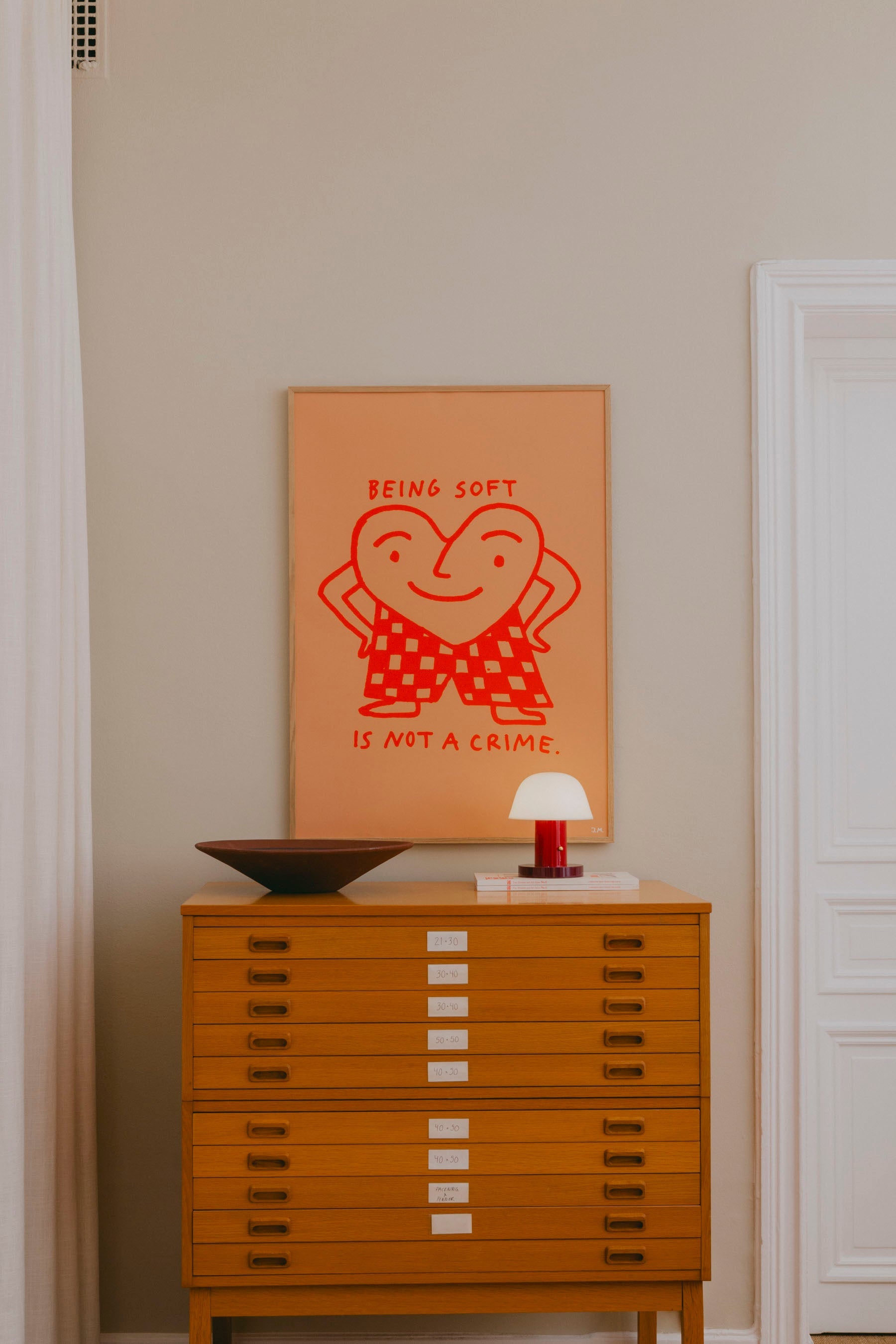 Being soft | Poster | Jana Marei