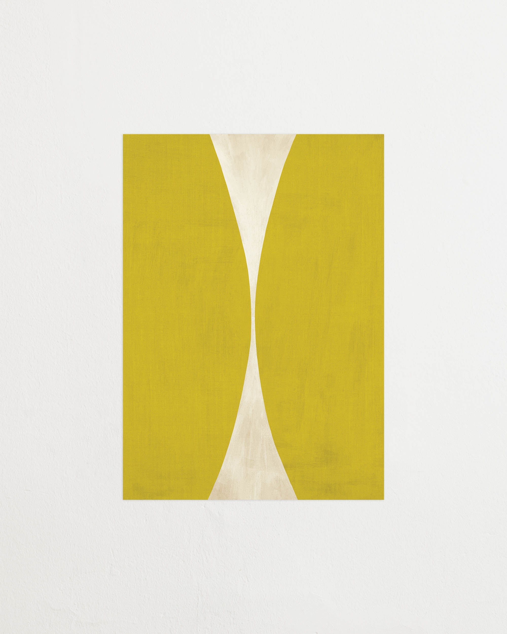Shape Yellow | Graphic Art Prints | Lena Wigers